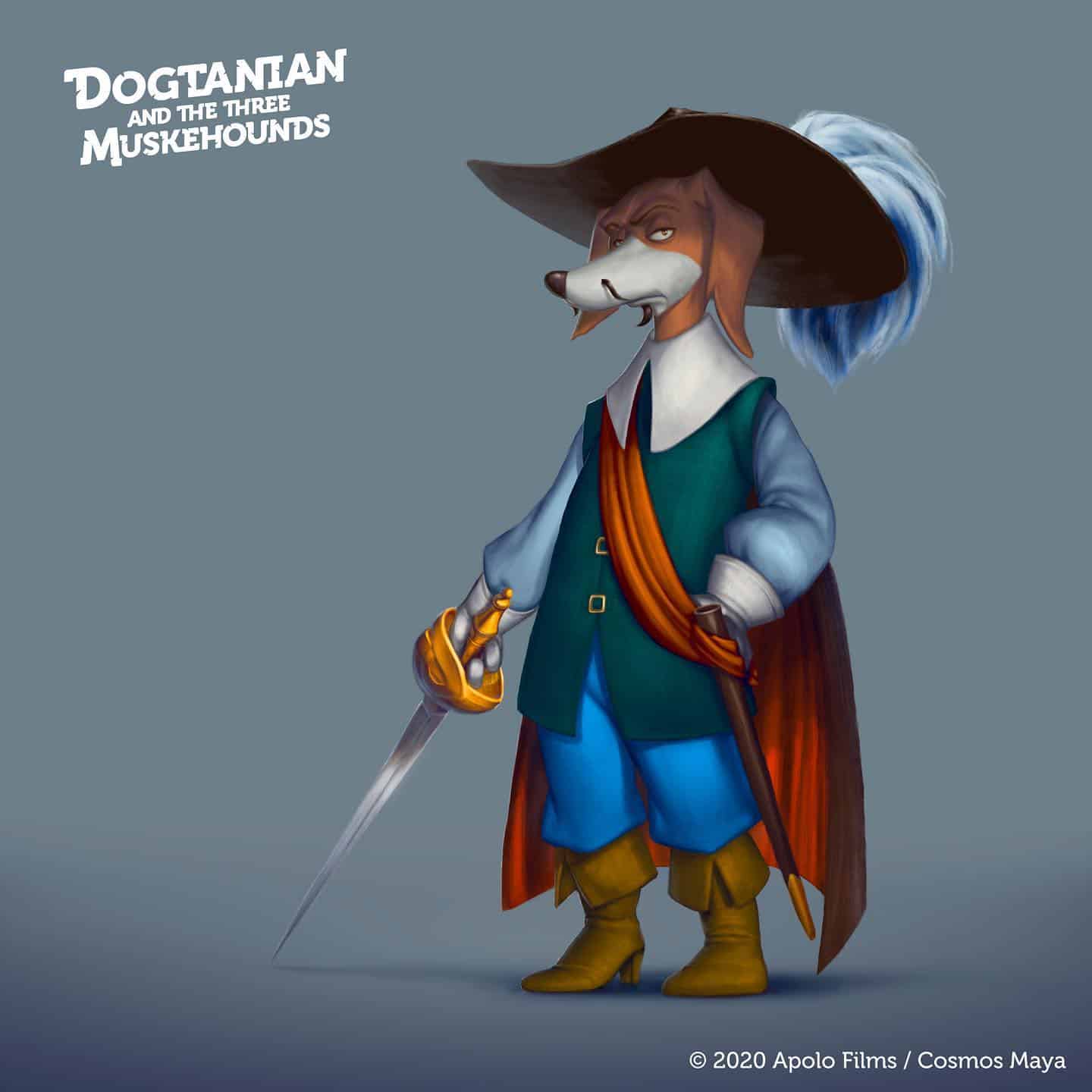 Dogtanian & The Three Muskehounds: artwork from the upcoming movie ...